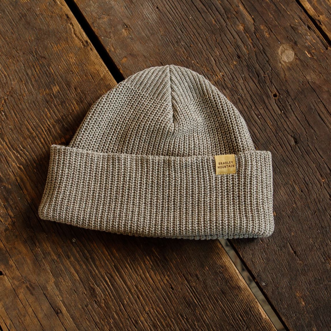 Wool Watch Cap - Stone – Bradley Mountain