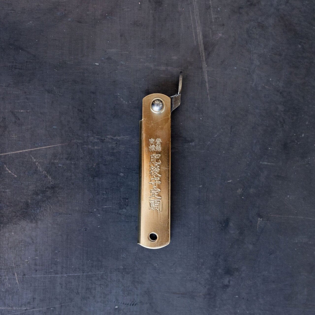 Higonokami Brass Folder Knife – Bradley Mountain