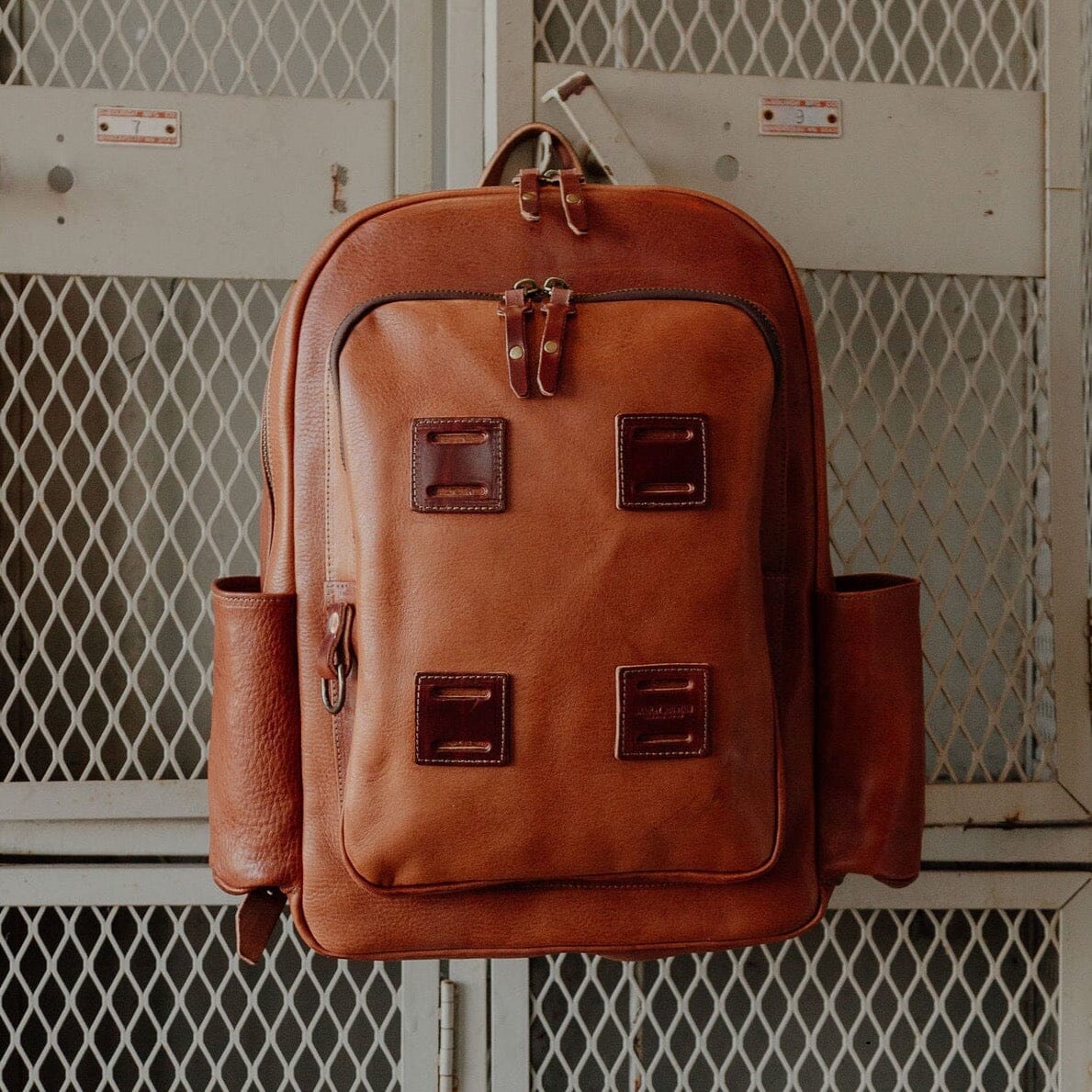 Leather Rover Backpack - Brown – Bradley Mountain