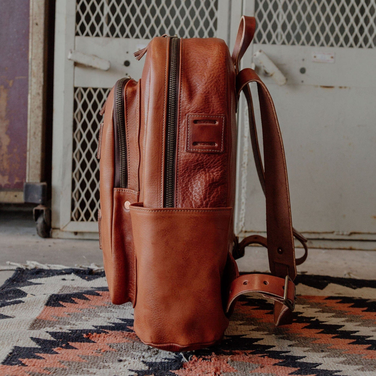 Leather Rover Backpack - Brown – Bradley Mountain
