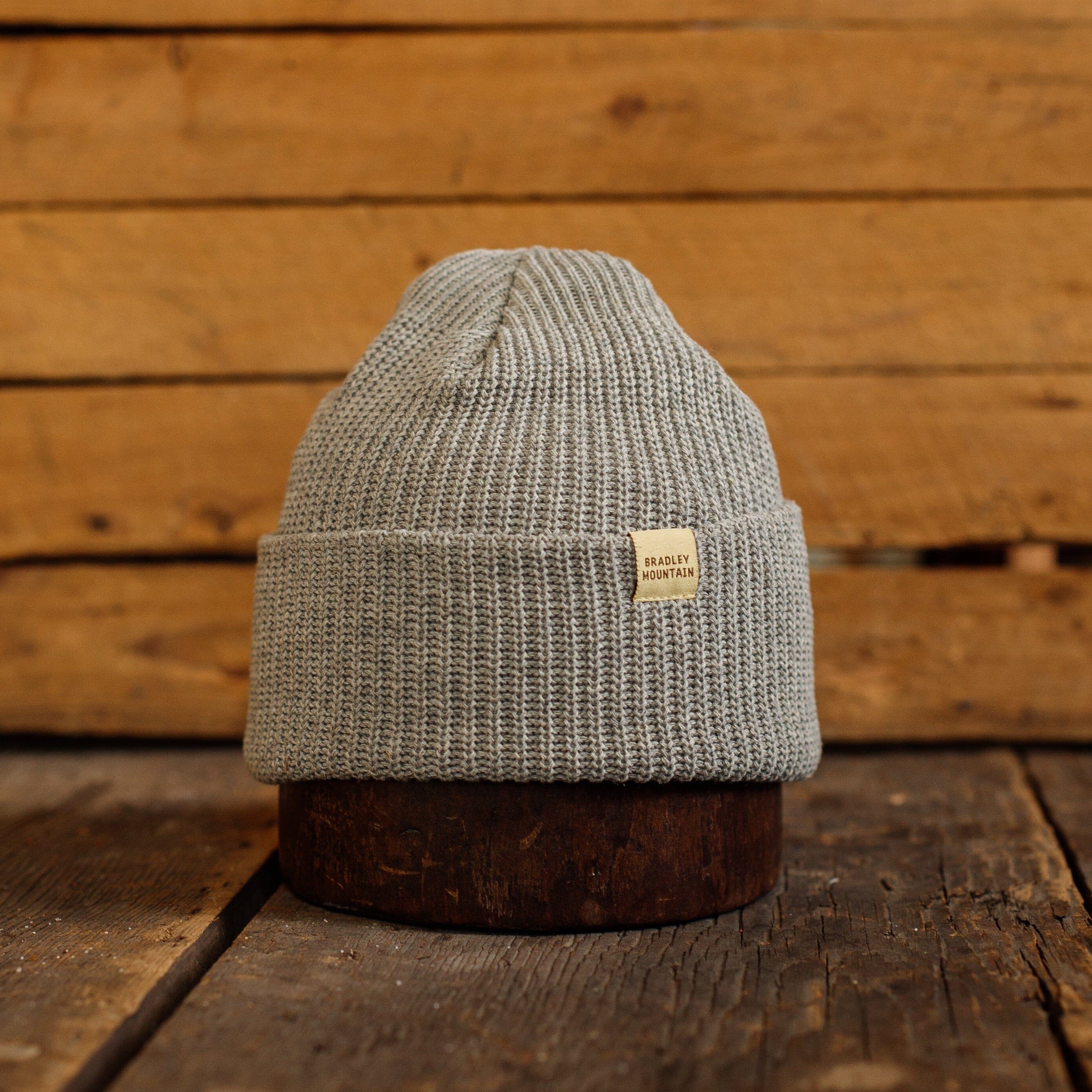 Wool Watch Cap - Stone – Bradley Mountain