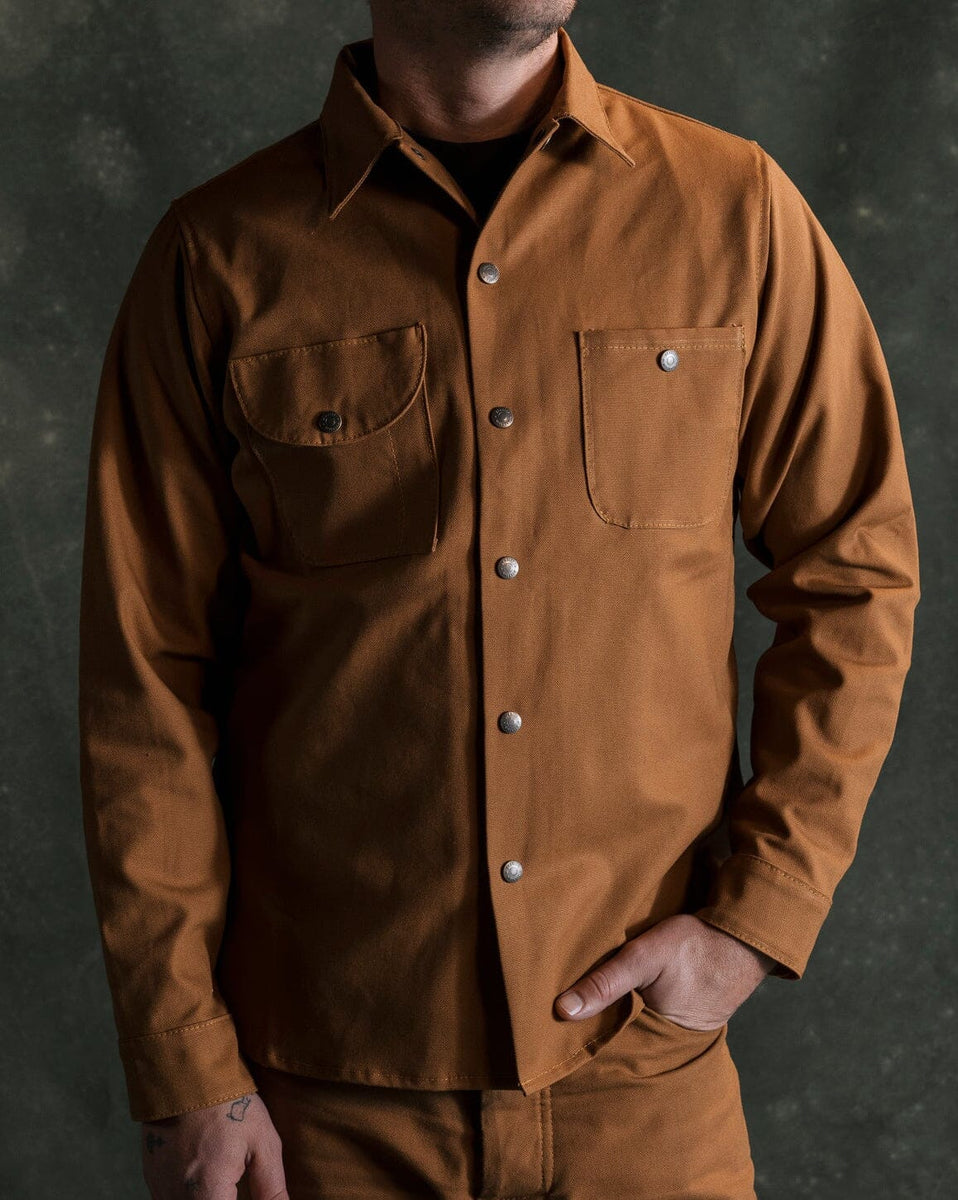 Canvas Workshirt - Copper – Bradley Mountain