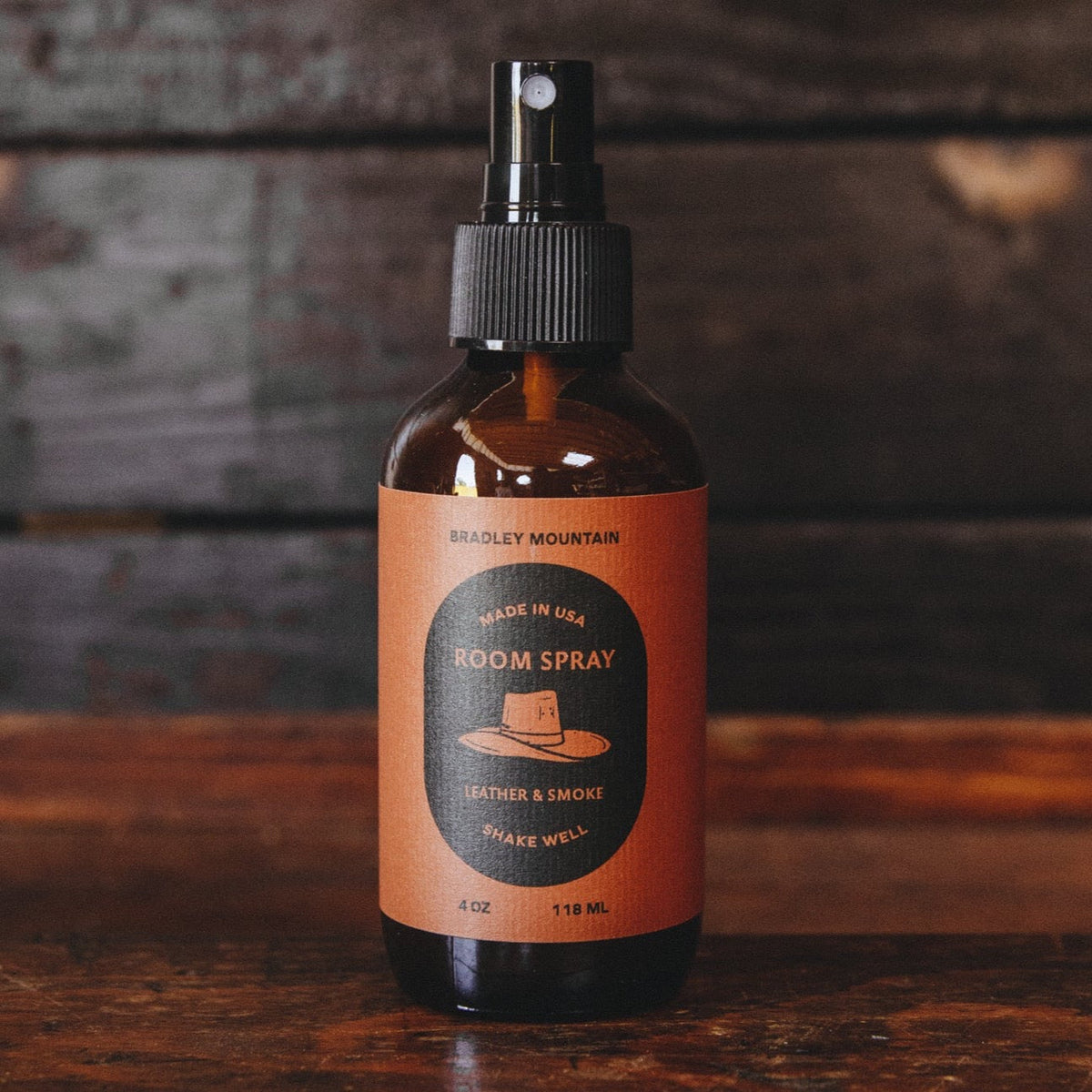 Leather & Smoke Room Spray – Bradley Mountain