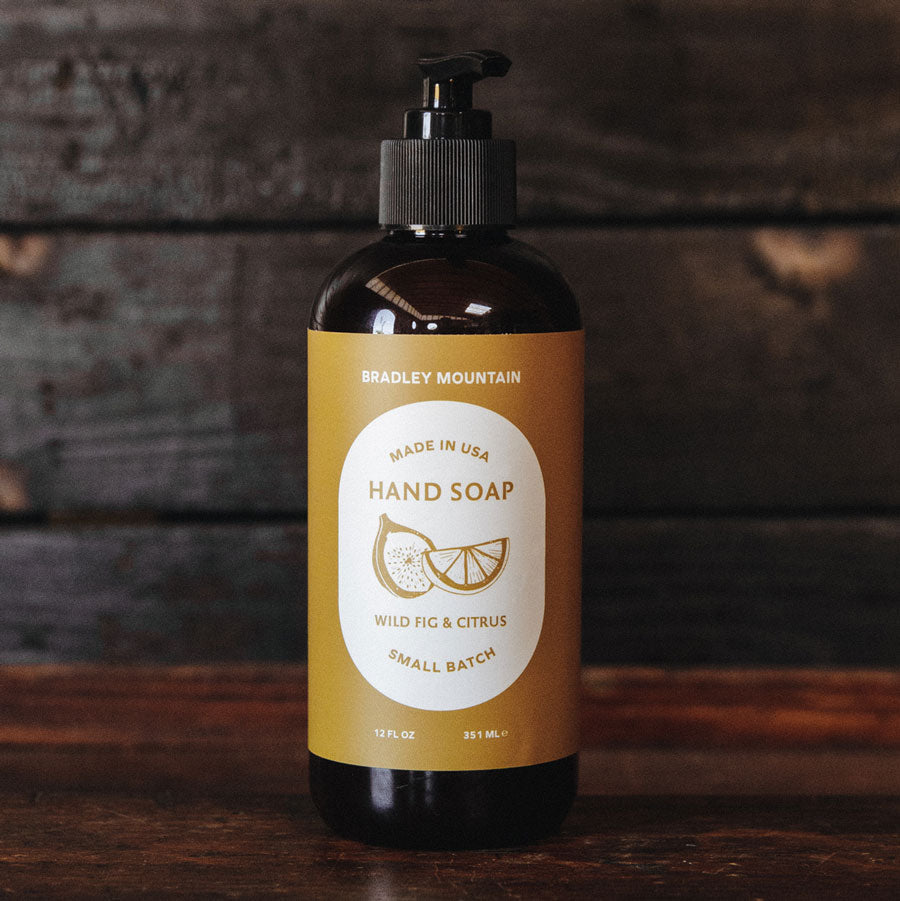 Hand Soap - Wild Fig & Citrus – Bradley Mountain